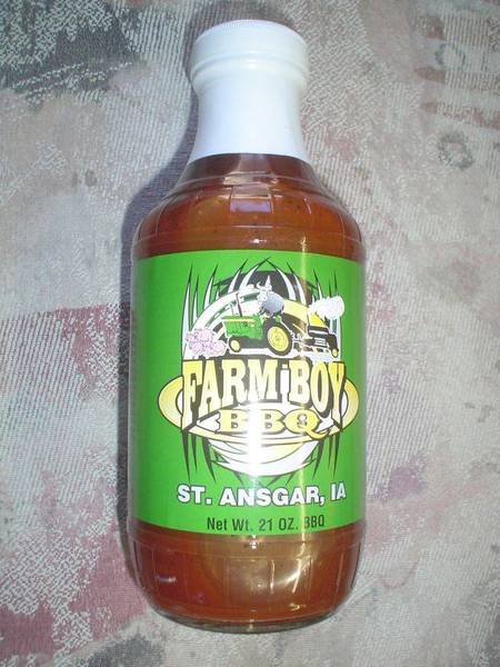 Farm Boy BBQ Sauce (21oz) - Hawgeyes BBQ